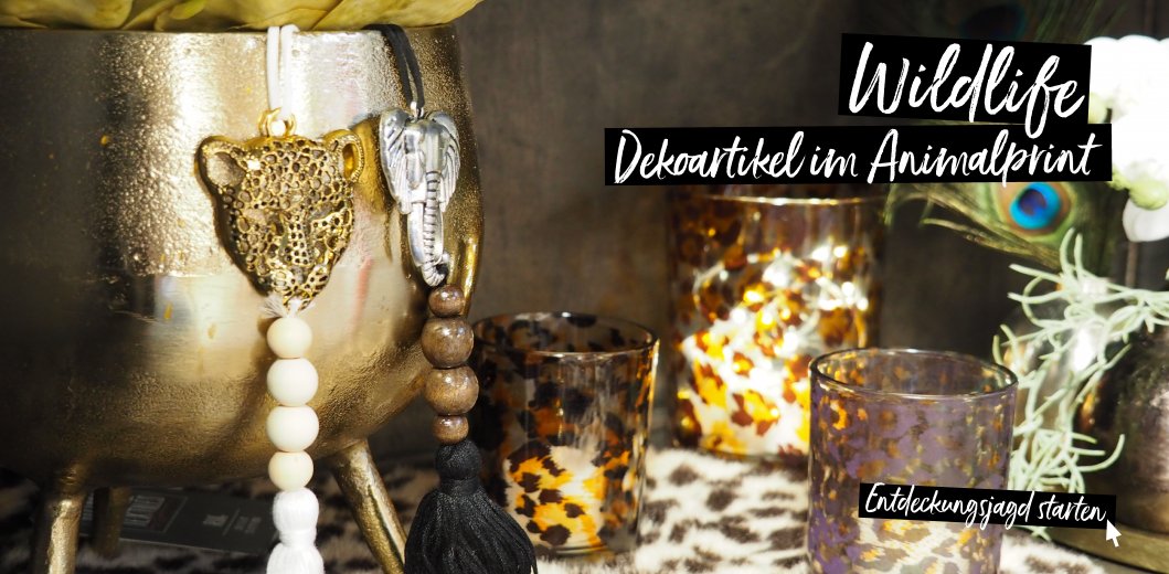 Deko im Animalprint · Themenwelt