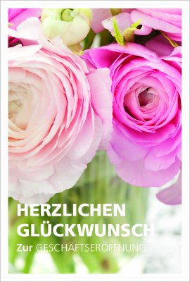 Karten Herzl. Glückw. zur Geschäftseröffnung · 496010728