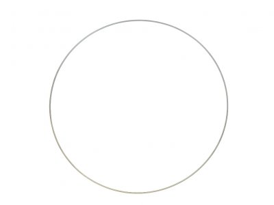 Metall-Ring 30cm weiß · MD0142-02