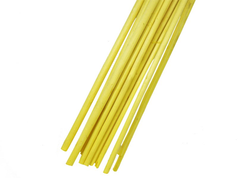 Jute -Stick 100cm Bund 20St hellgelb · 1291052