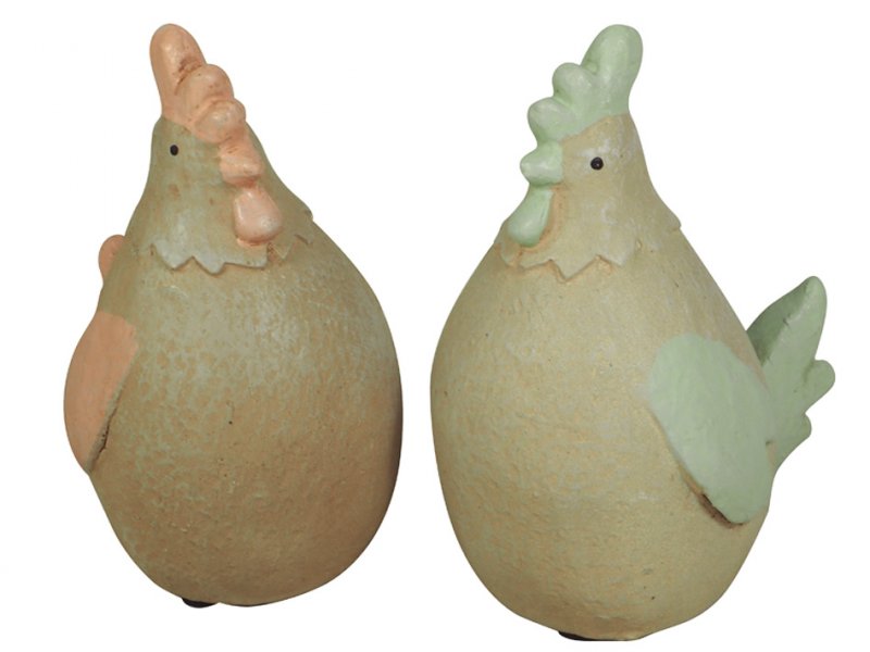 Paperstone-Huhn Silly 10x19cm sortiert · 2111-33