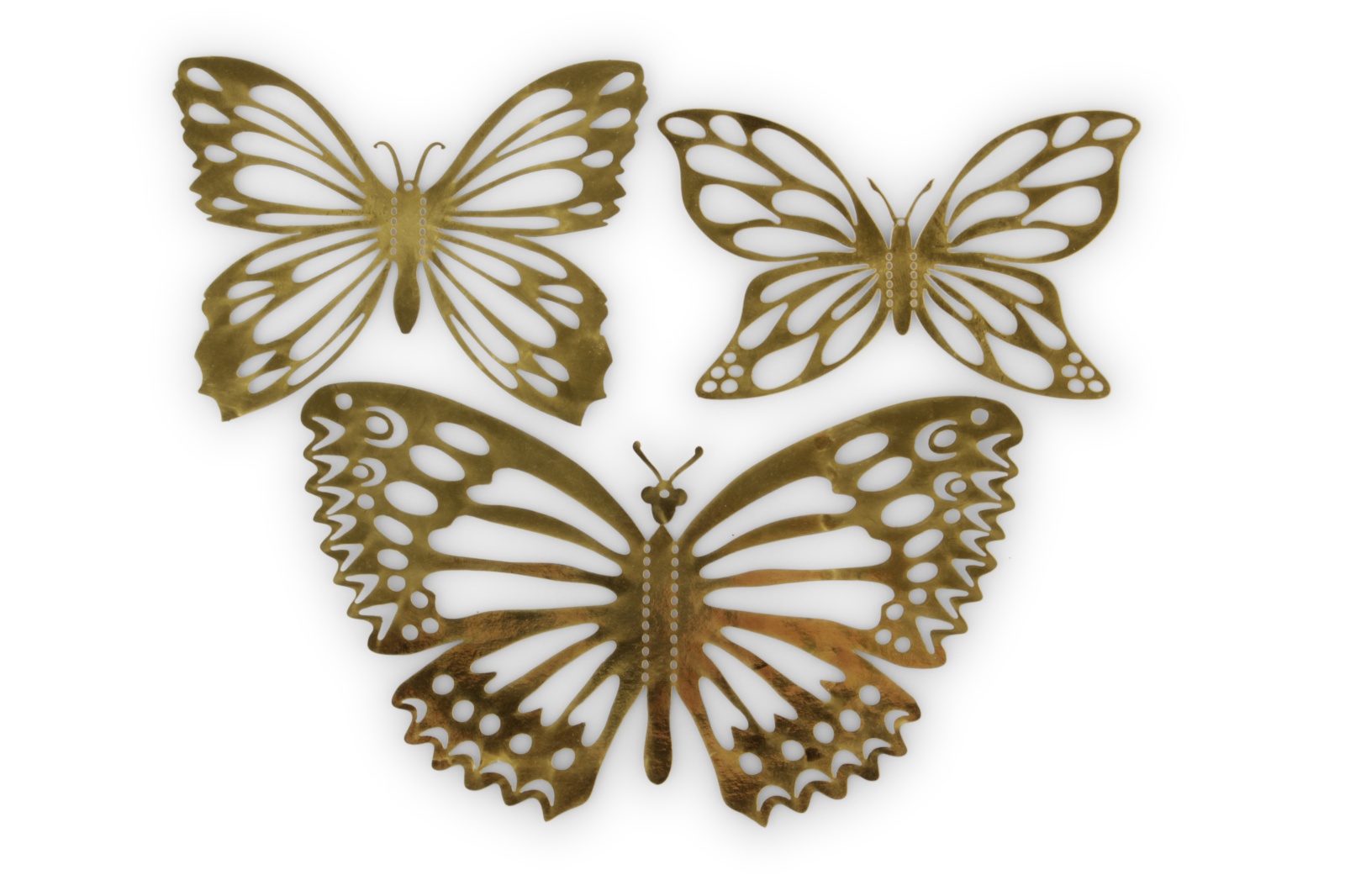 Schmetterling filigran gold 12 stk je Pack · 23421147-1