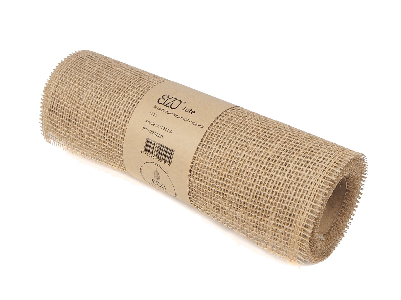 Jute-Band 30cm Rolle 5m natur · 273310