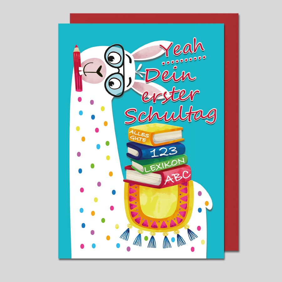 Karte Dein erster Schultag · UK-34673